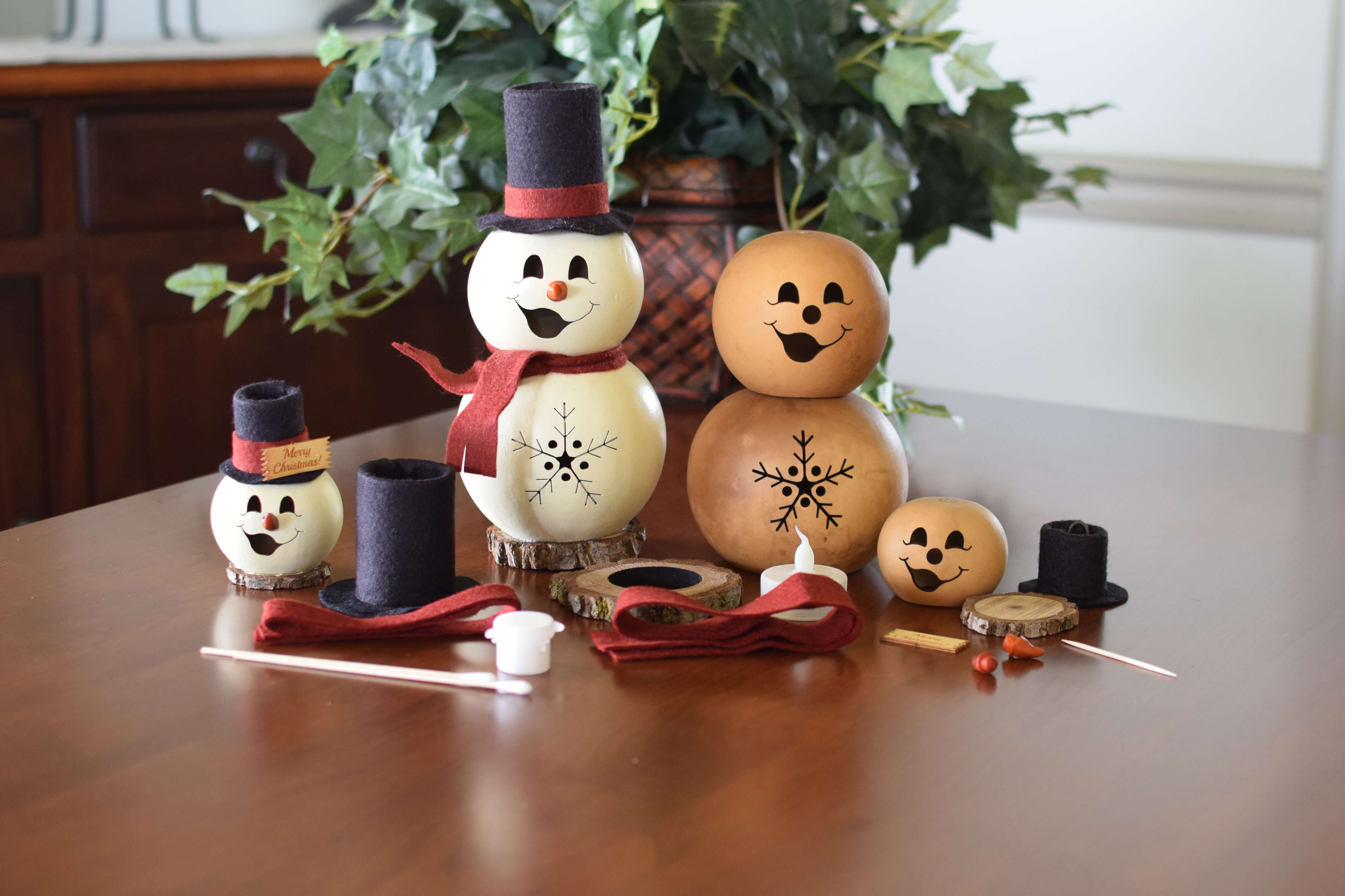 Winter & Christmas Themed Craft Kits – Meadowbrooke Gourds