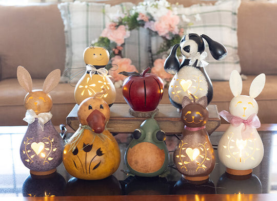 Home Grown & Hand-Crafted Gourd Gifts and Decor - Meadowbrooke Gourds